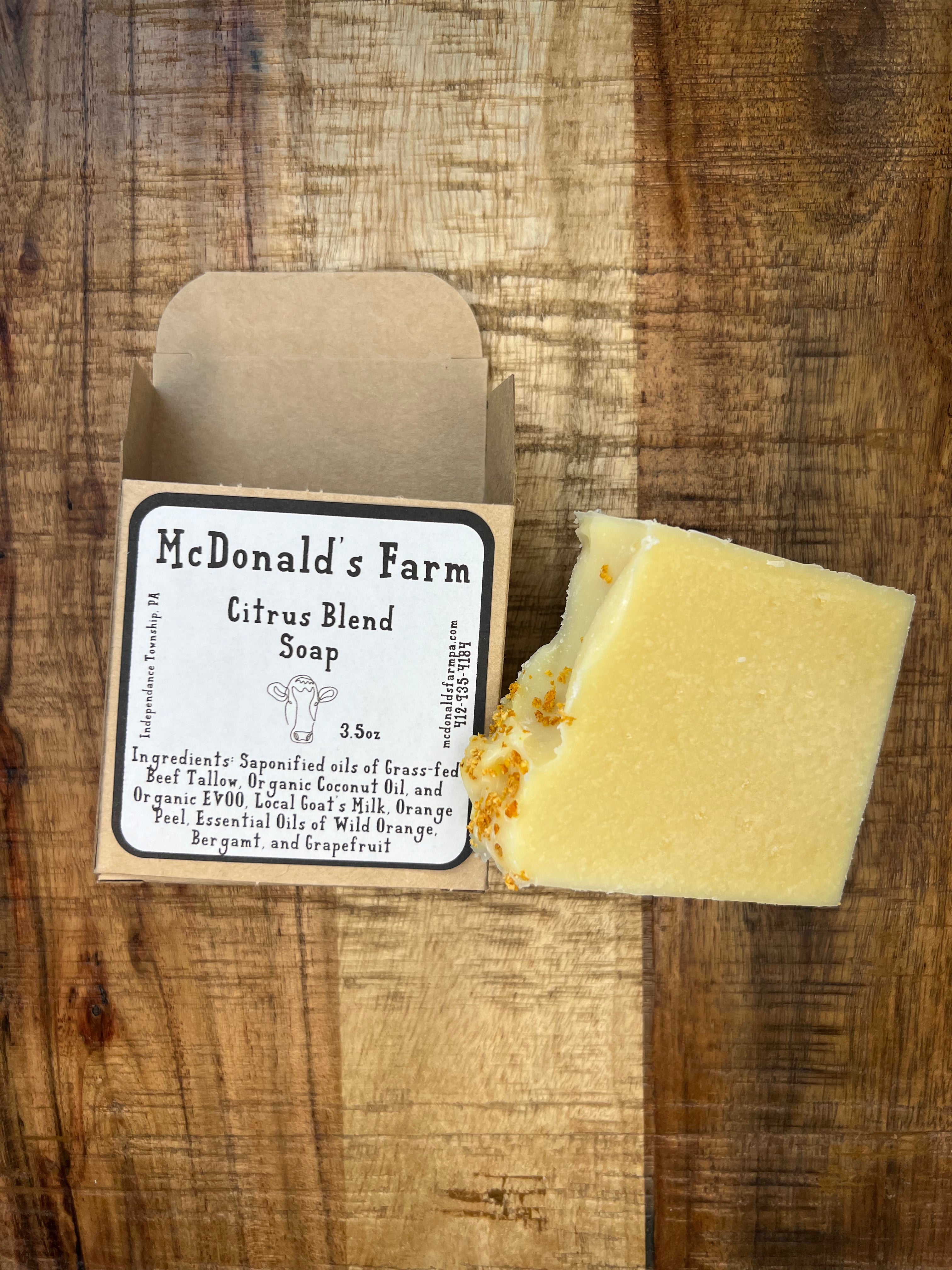 Citrus Blend Soap – McDonald's Farm