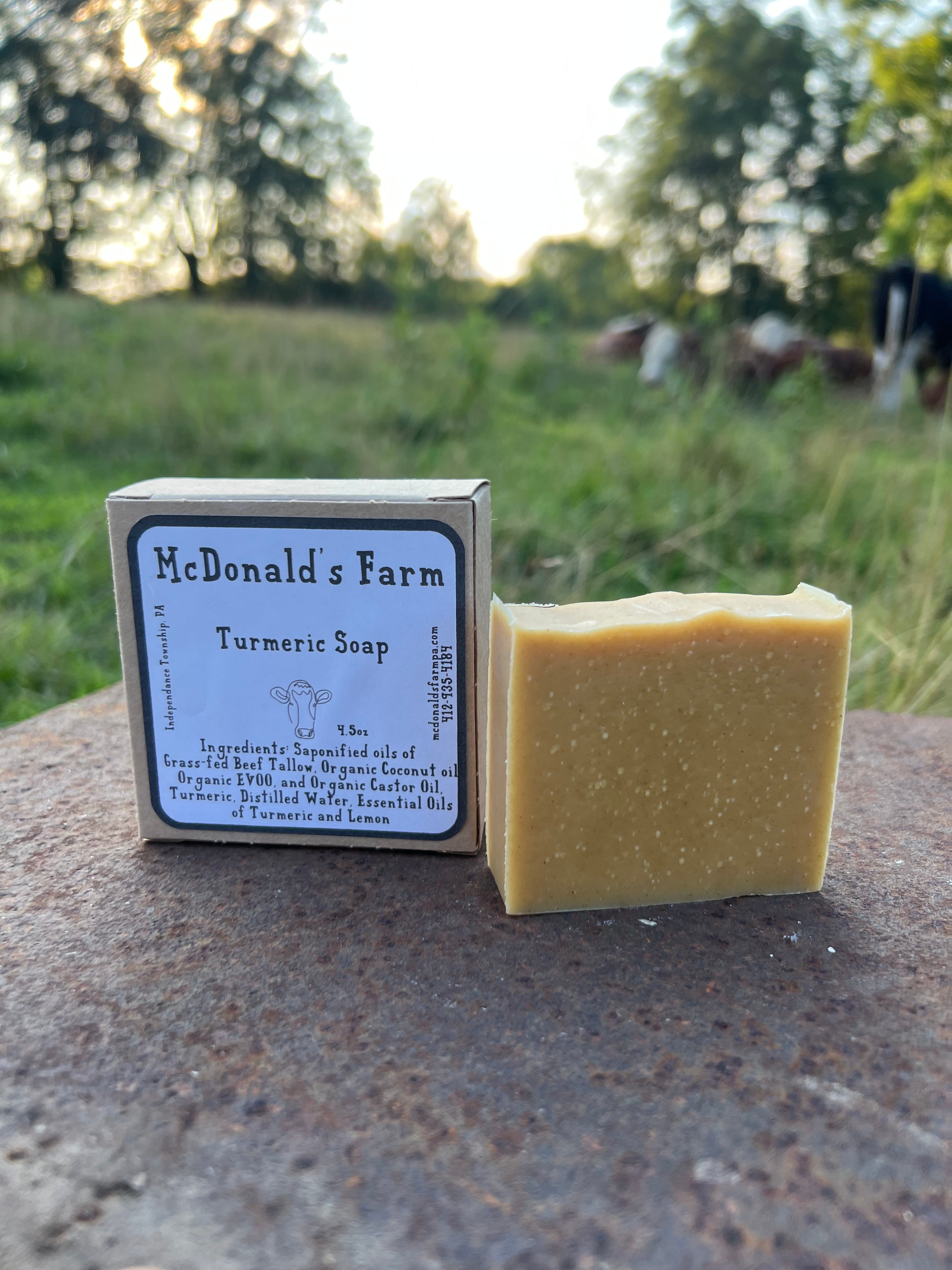 Turmeric Soap – McDonald's Farm